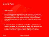 White Mask on Red Background - Free Presentation Template for Google ...