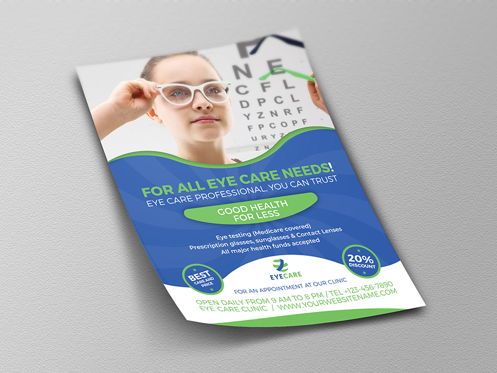 Optometrist Optician Flyer Template | Flyer | OWPictures | 70861 ...