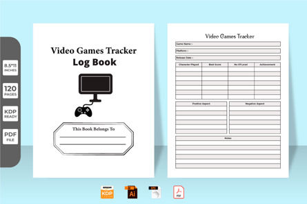 22 Video Game Template Graphic Templates | PoweredTemplate.com
