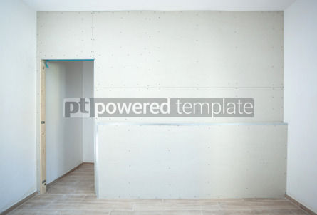 Wall Made of Plasterboard for a Wardrobe in a House Foto 100773