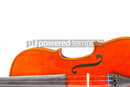 Detail of Red Violin Stock Photo 101163