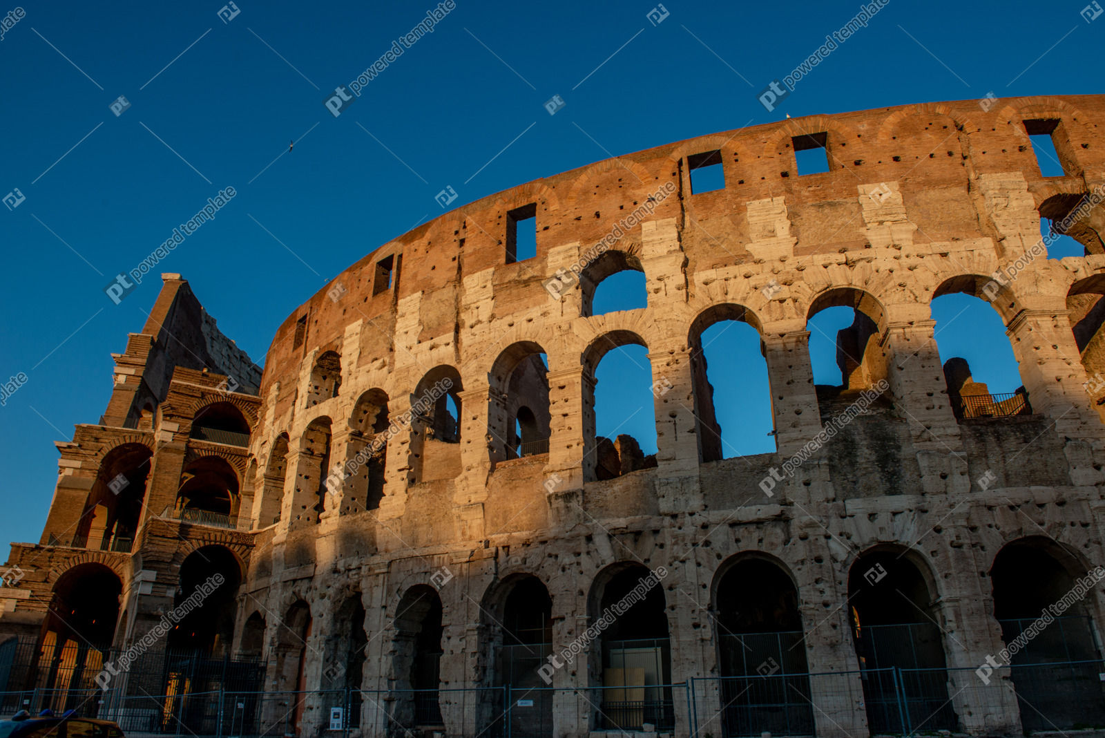 Colosseum Originally Known as the Flavian Amphitheater Located in the ...