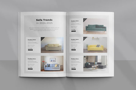 Product Catalog and Furniture Catalog Template | Brochure | afsar15 ...