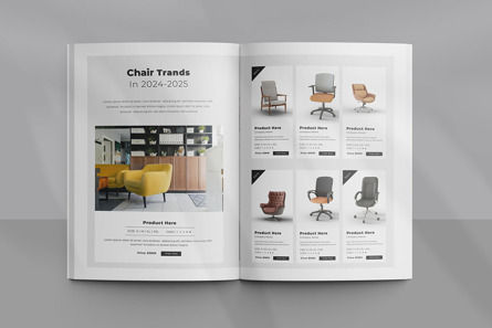 Product Catalog and Furniture Catalog Template | Brochure | afsar15 ...