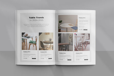 Product Catalog and Furniture Catalog Template | Brochure | afsar15 ...