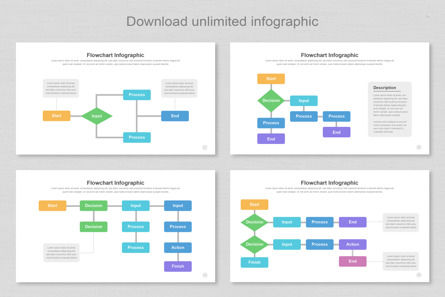 Illustrator EPS Vector Flowchart Infographic Templates | Infografis ...