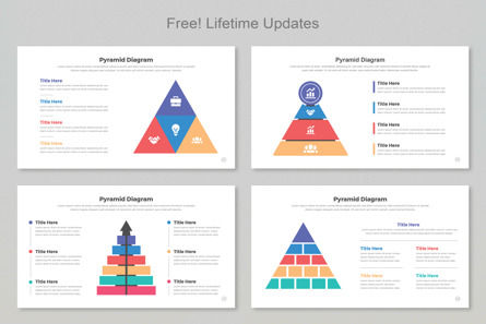 Illustrator Pyramid Diagram Infographic Templates | Infographic ...