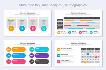 Schedule Infographic EPS Design | Infographic | MightySlide | 111938 ...