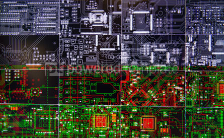Circuit Board of Electronic Board Stock Photo 112223