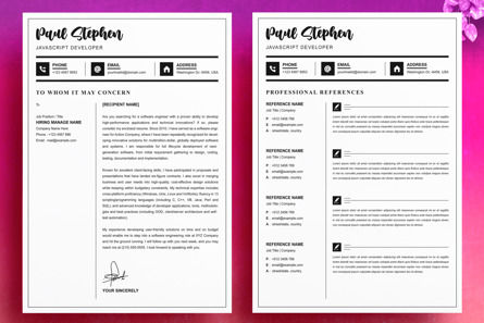 Modern Word Resume Template | Resume Template | ResumeInventor | 114177 ...