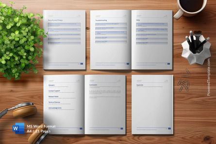 FAQ Guide Free MS Word Template Design and Layout, Download Now ...