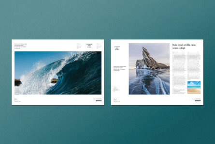 Beach Magazine | Brochure | CreativePresentationStudio | 115145 ...