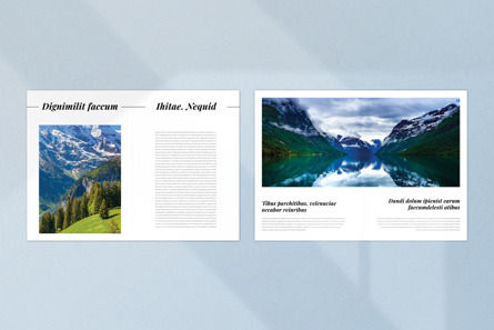 Forest Magazine Template | Brochure | CreativePresentationStudio ...