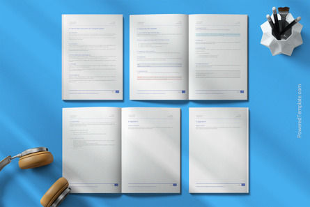 User Guide Template in MS Word and Adobe Acrobat Formats Design and ...