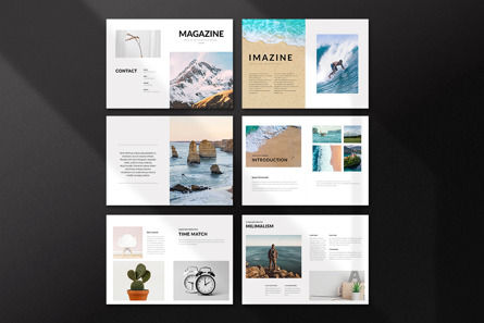 Clean Magazine Layout | Brochure | CreativePresentationStudio | 116196 ...
