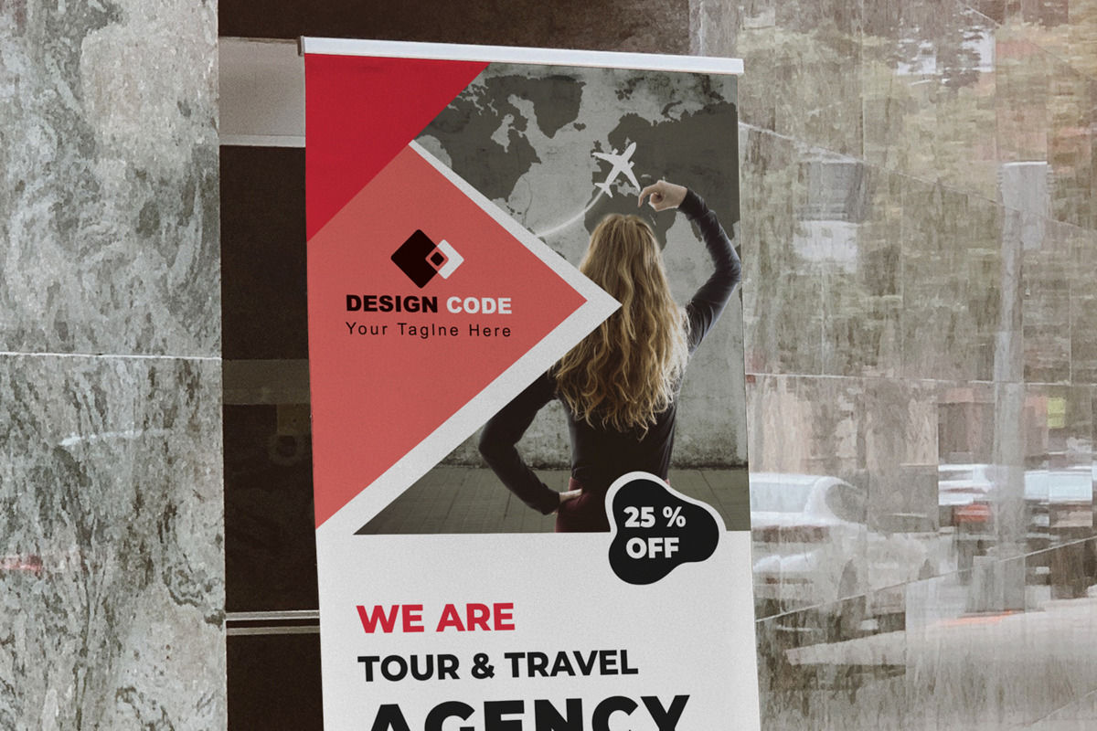 Roll Up Banner Design | Papeterie | MightyDesign | 117106 ...