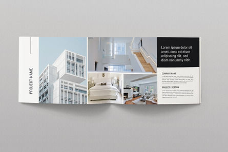 Horizontal Portfolio Template | Brochure | afsar15 | 117135 ...