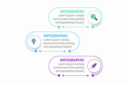 Infographic Label Design with Icons and 3 Options or Steps Infographics ...
