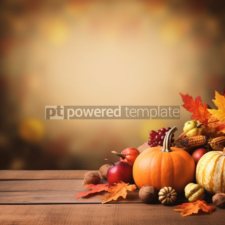 Thanksgiving Celebration Background with Empty Space for Text | Free ...