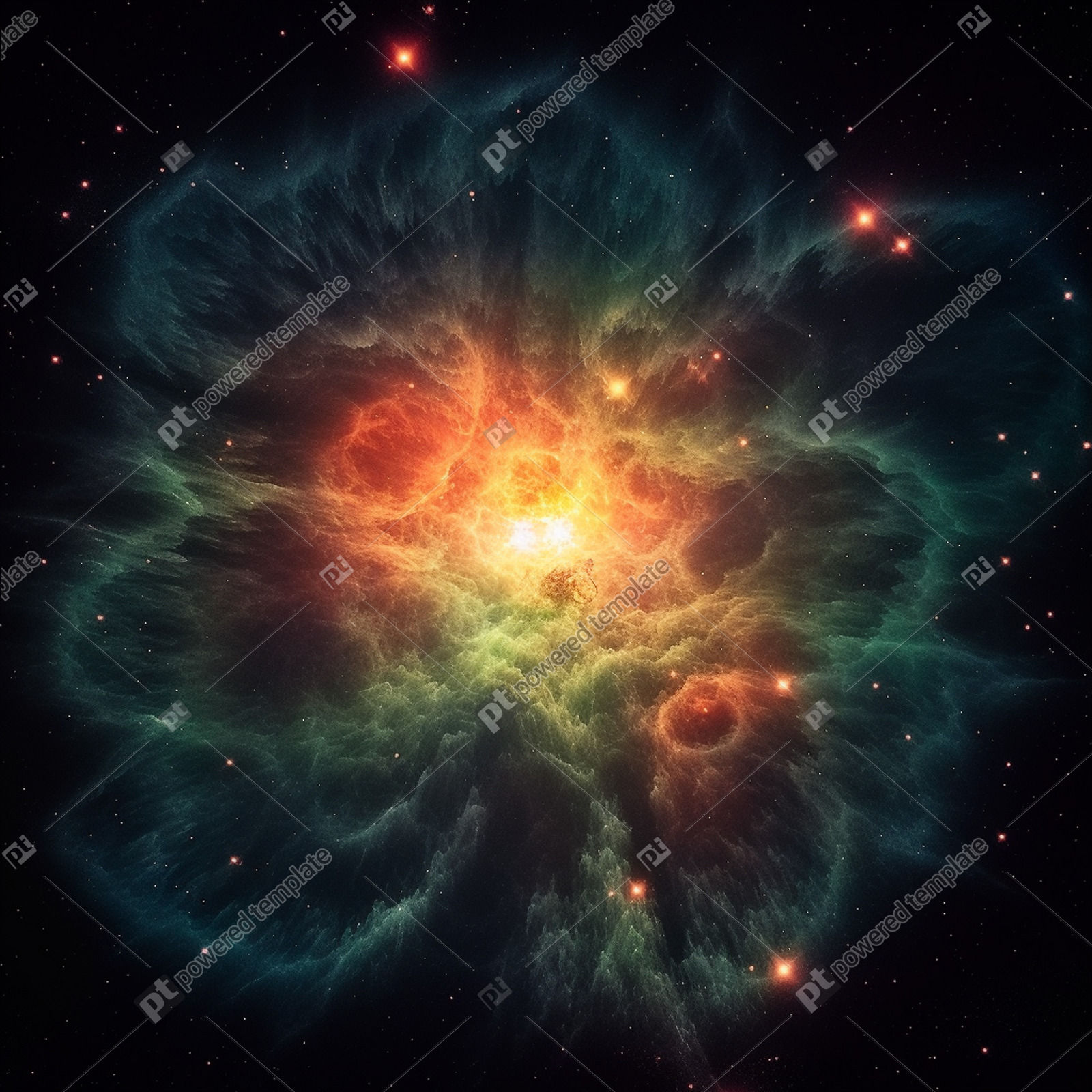 Realistic Super Nova Galaxy in 8K | Free, AI Image | PoweredTemplate | 120318 | PoweredTemplate.com