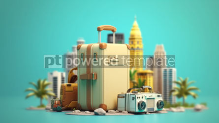 World Tourism Day Stunning 3D Travel Illustration - Ultra Realistic ...