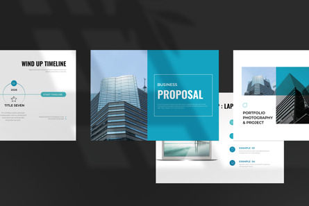 Business Proposal Landscape Template | Brochure ...