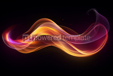 Enchanting Isolated Illustration Free-flowing Lines in Beautiful Amber ...