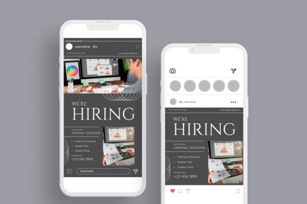 Gray Simple Job Vacancy - Flyer Template | Flyer | digitcase | 131373 ...