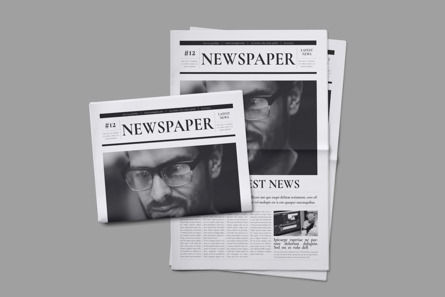 Free Newspaper Brochure Templates, Design and Layouts | PoweredTemplate.com