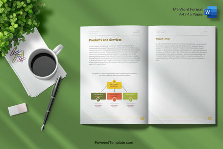 Company Profile Free Word Template Design and Layout, Download Now ...