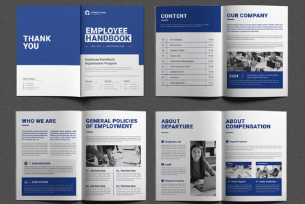Creative Employee Handbook Brochure Design | Brochure | MightyDesign ...