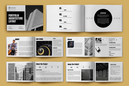 Architecture Portfolio Magazine Design | Brochure | MightyDesign ...