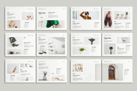 Minimal Catalog Template Landscape | Brochure | trigtype | 138820 ...