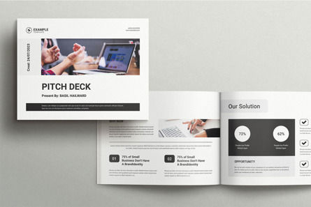 Pitch Brochure Templates, Design and Layouts | PoweredTemplate.com