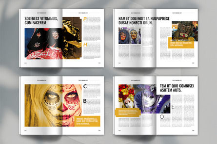 Creative Magazine Layout Template | Brochure | Spark Creative | 139838 ...
