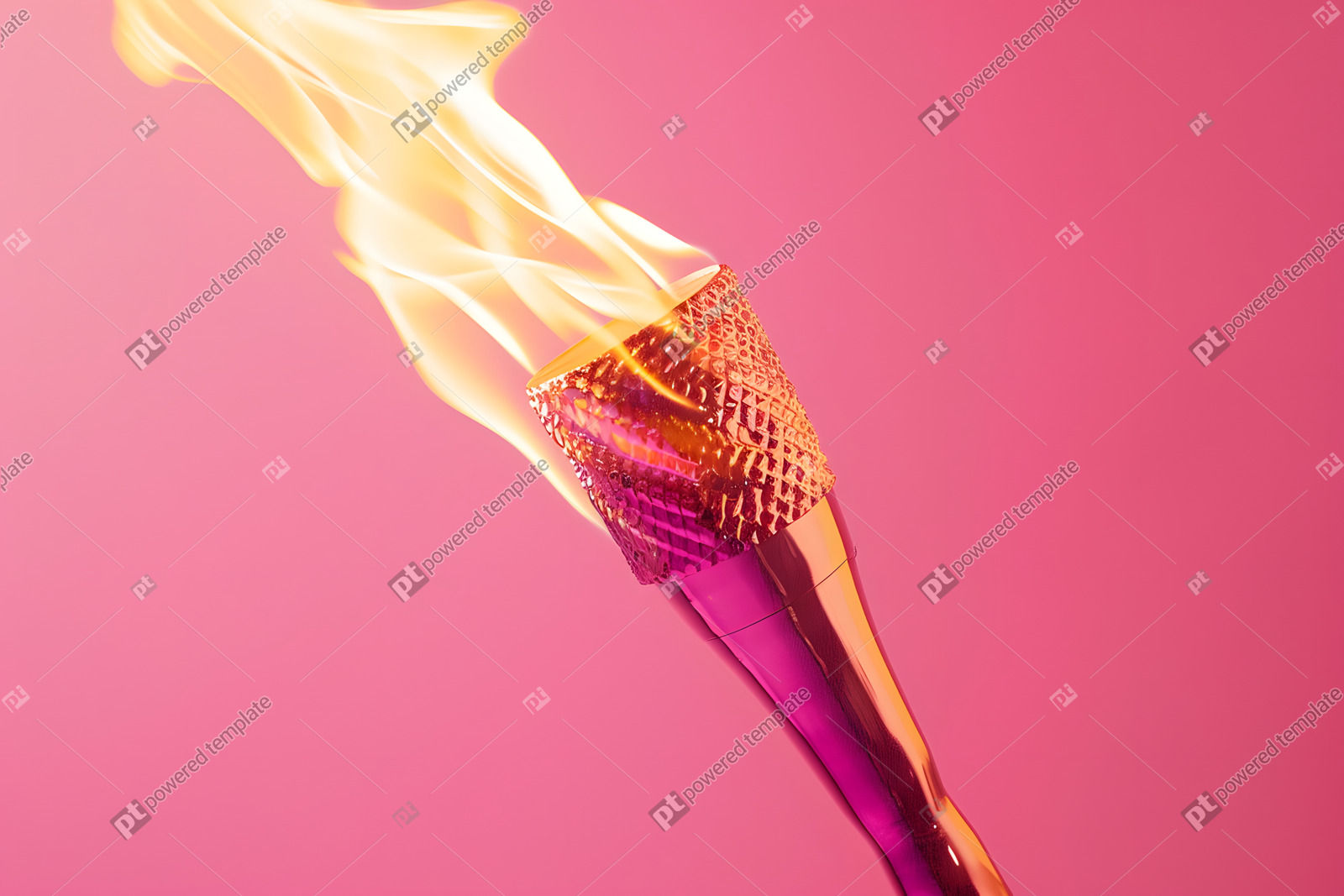 Photo of a Modern Torch | Free, AI Image | PoweredTemplate | 140233 ...