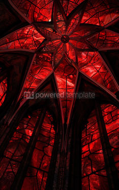 Scarlet Reverie - Stained Glass Majesty | Free, AI Image ...