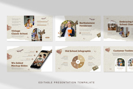 Old School Vintage - PowerPoint Template | Presentation Template 141689