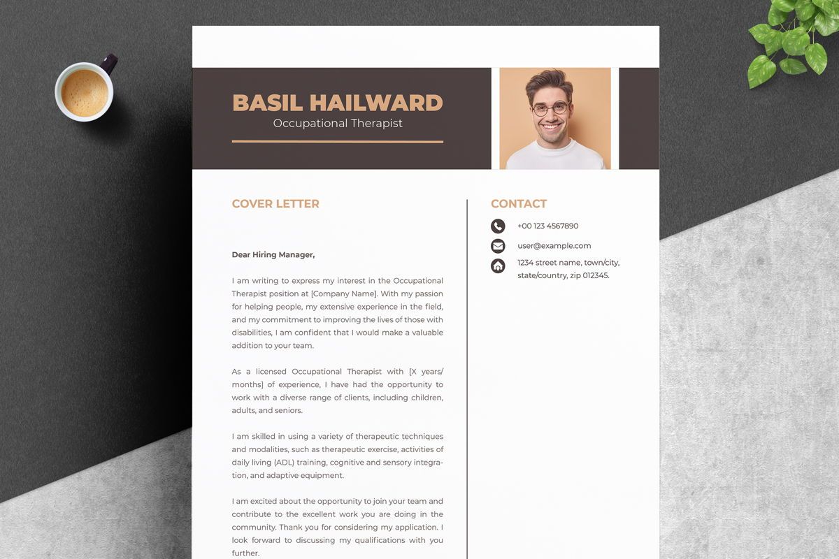 Simple Resume Template Layout | Resume Template | ResumeInventor ...