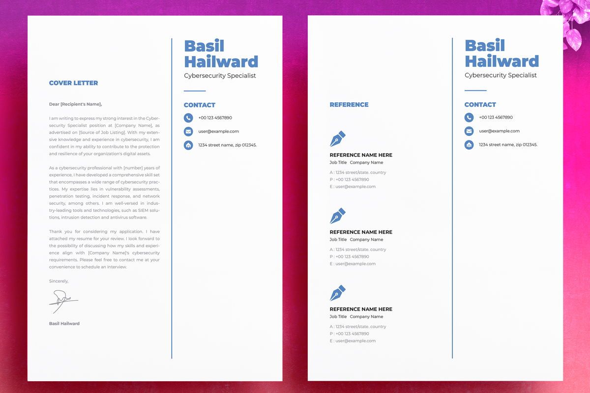 Editable Resume and CV Template | Resume Template | ResumeInventor ...