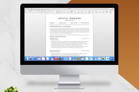 Marketing Resume Template | Resume Template | SwiftResume | 142196 ...