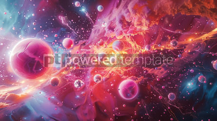 Cosmic Dance of Quarks A Sub Atomic Symphony | Free, AI Image ...