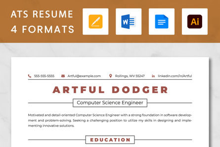 14 Computer Science Cover Page Graphic Templates | PoweredTemplate.com