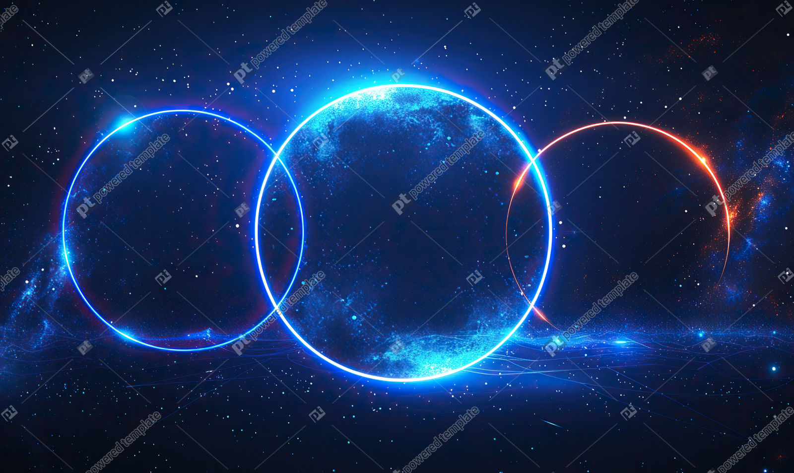 Abstract Blue Geometric Shapes Generate Ai | AI Image | MrGraphic ...