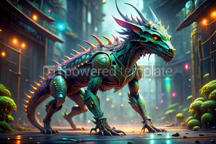 Bioengineered Hybrid Creatures | Imagen de IA | Photo Wall | 145610 ...