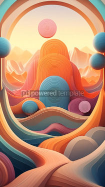 Background with Sun and Clouds Wallpaper for Notebook Cover Pad Phone ...