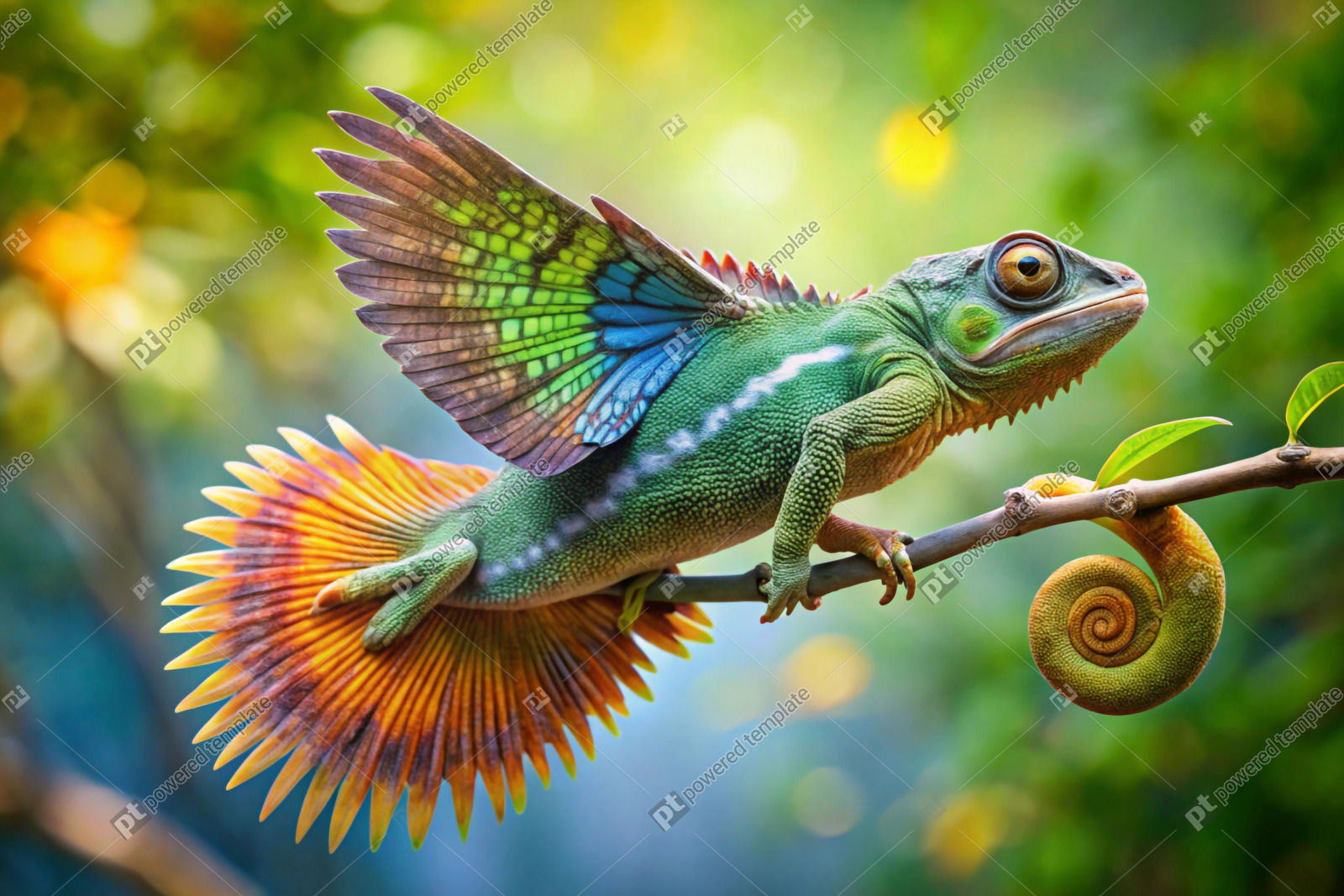 Quantum-Linked Animal Species | AI Image | Photo Wall | 145633 ...