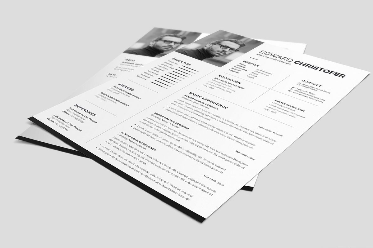 Job Resume Template | Resume Template | Abdul Studio | 146166 ...
