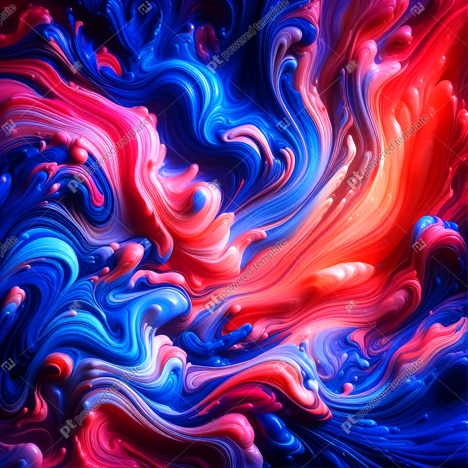 Mysterious Abstract Liquid Flow Paint Pastel Background Artistic Design Inspiration | AI Image ...