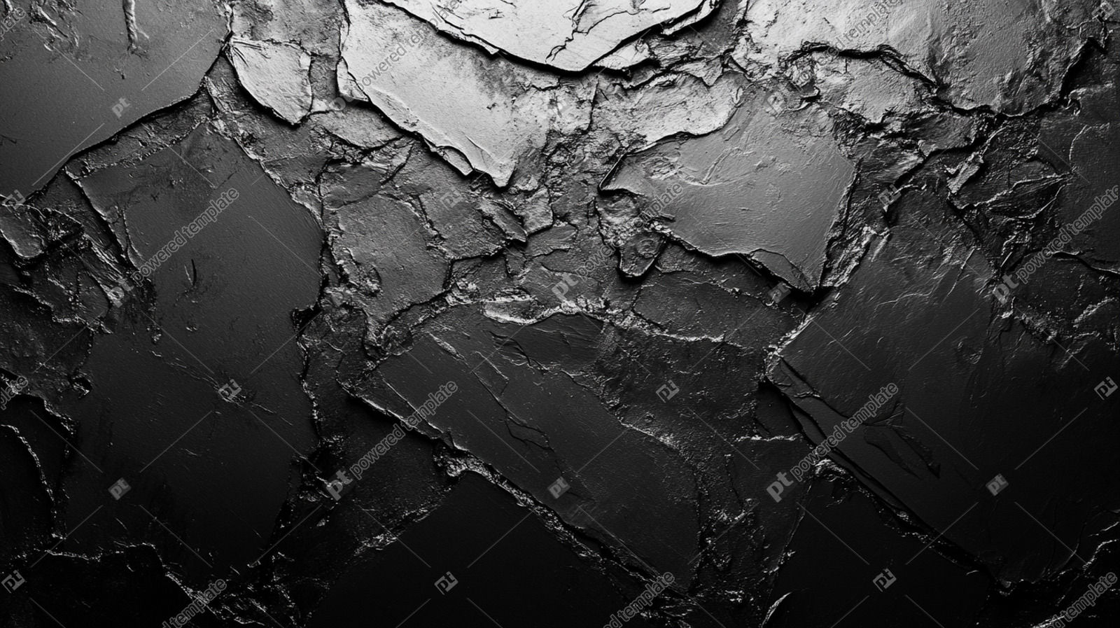 Onyx Abyss A Study in Texture | AI Image | PoweredTemplate | 147207 ...